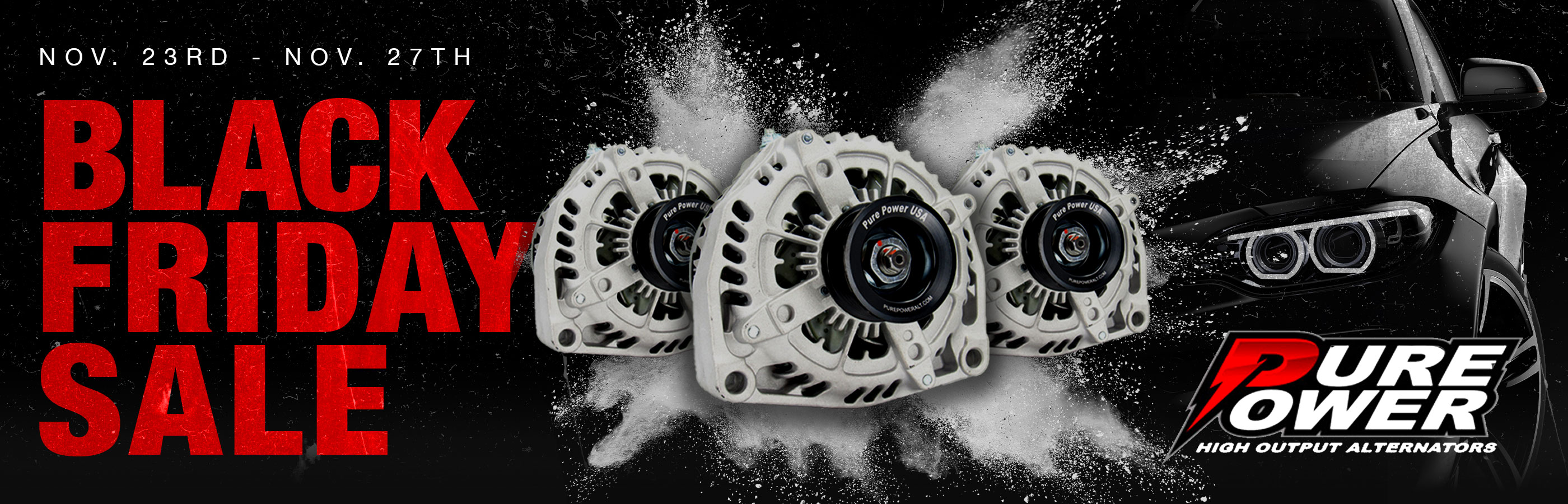 Penntex PX2 Replacement 250 Amp High Output Alternator with Built in ...